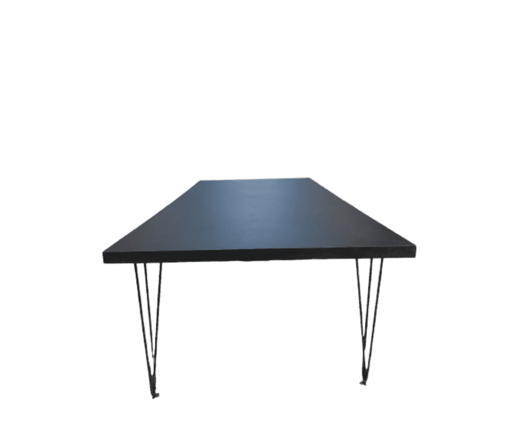 Black Hairpin Dining Table | Pretty Little Props