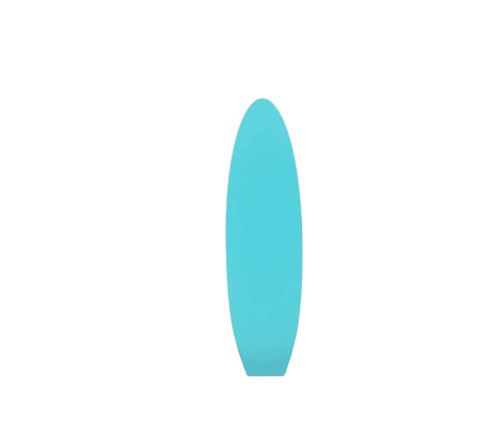 Turquoise Surfboard | Pretty Little Props